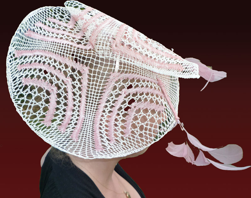 Peach Flat Circle - Lace Making Pattern - Mainly Lace