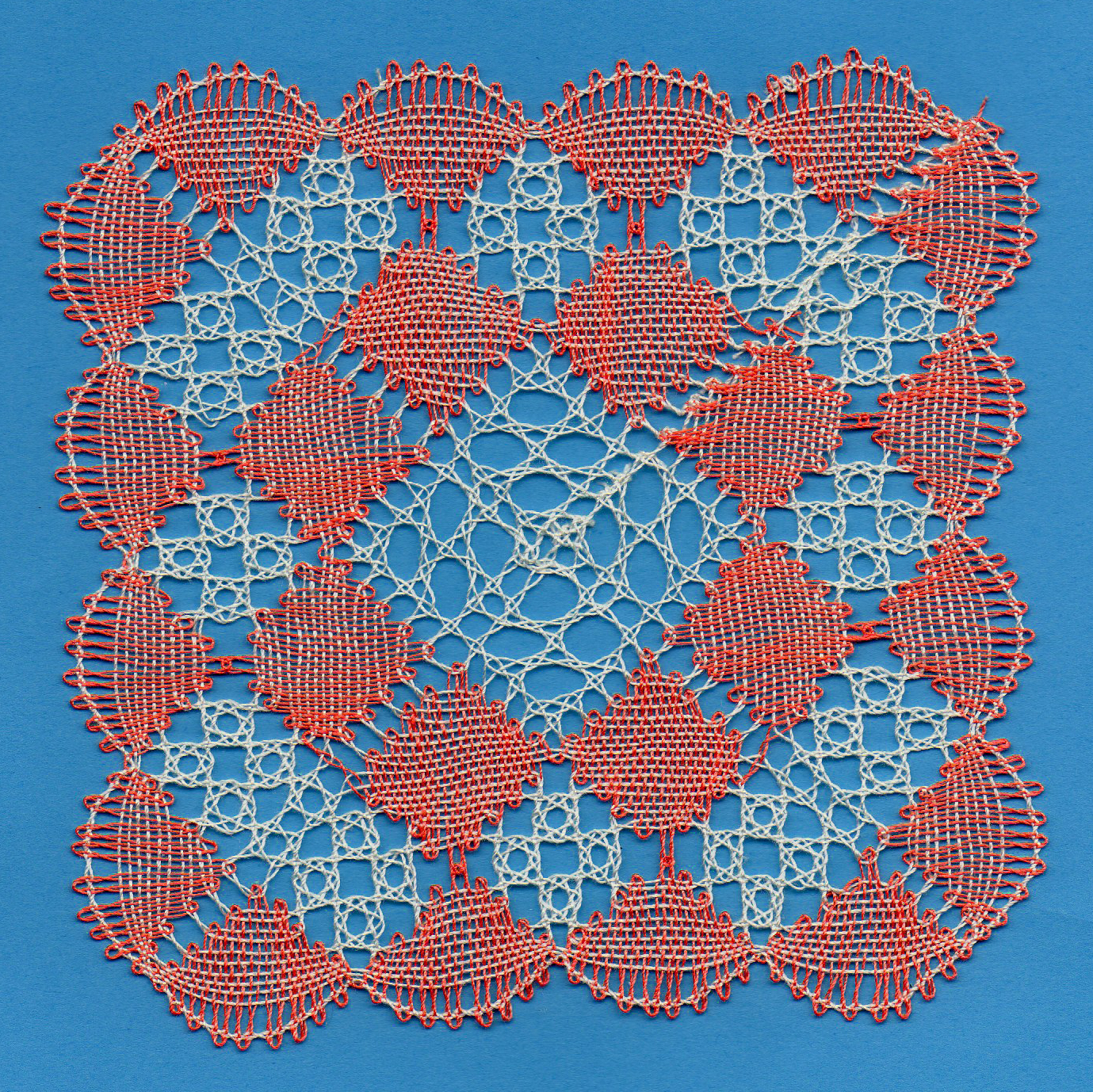 Coral Square - Torchon Lace Making Pattern Download