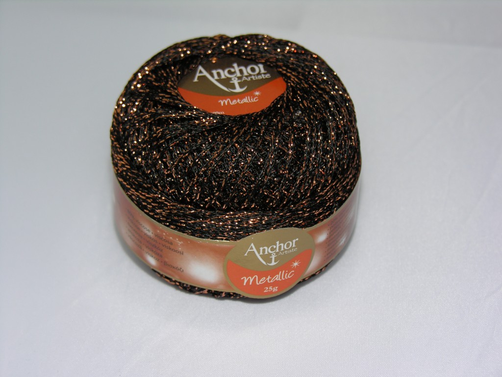Anchor Artiste Metallic Thread - Mainly Lace